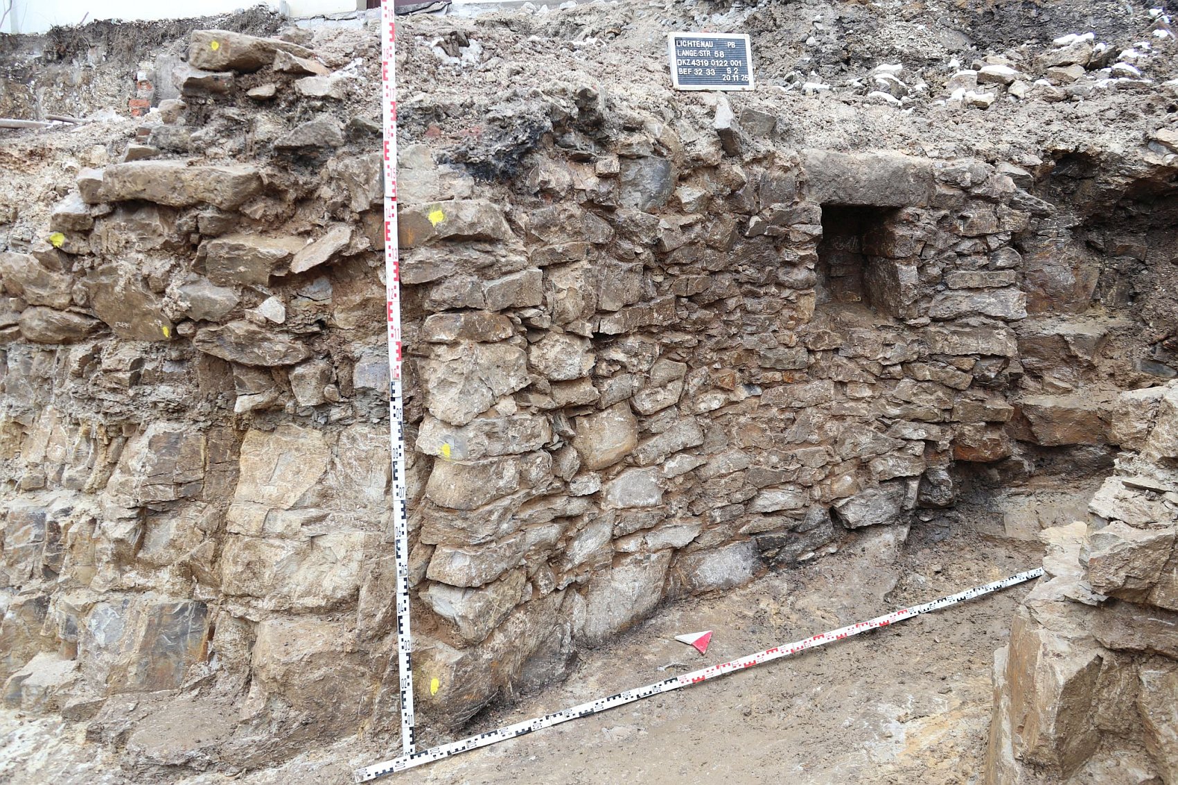Historischer Gewölbekeller in Lichtenauer Altstadt (Kreis Paderborn ...